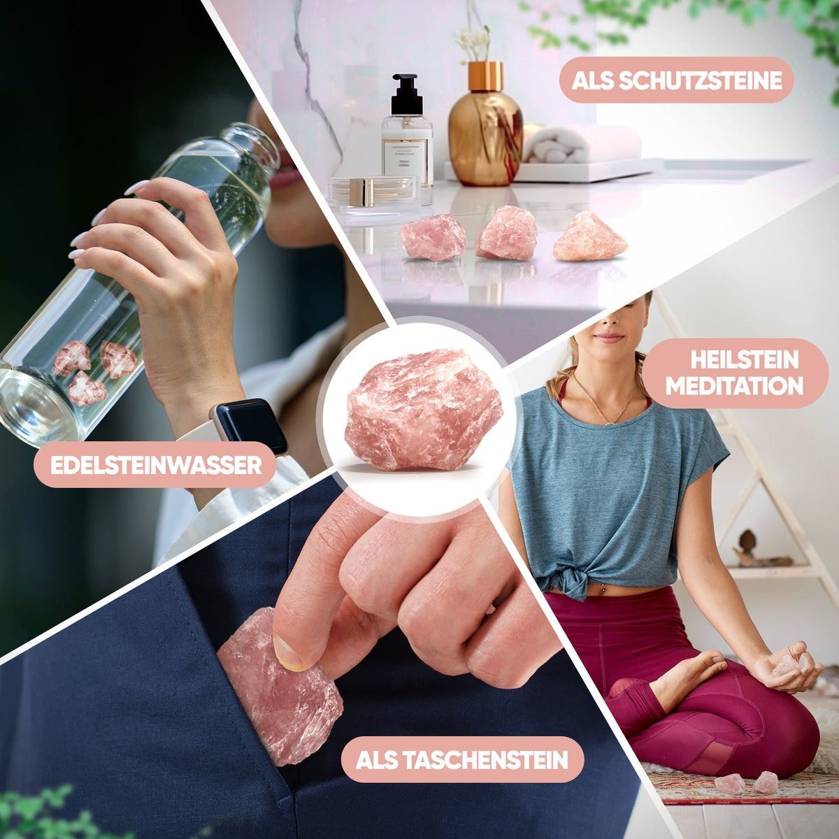Premium Edelsteine Sortenrein | Wassersteine | Heilsteine von PURAJA ...